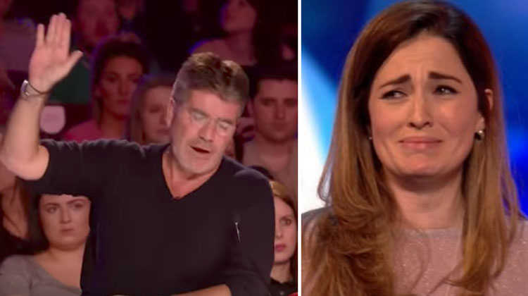 Simon Cuts Off Nervous Singer Seconds In, But She Brings Crowd To Their ...