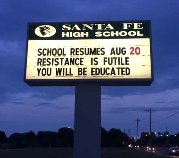 20 Of The Funniest School Signs Ever
