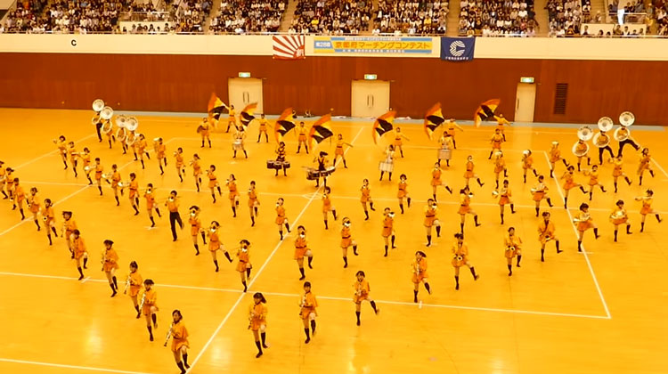 Kyoto Marching Band Made Up Of 113 Girls –InspireMore