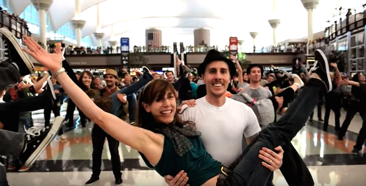 Flash Mob Breaks Out In Denver Airport — InspireMore