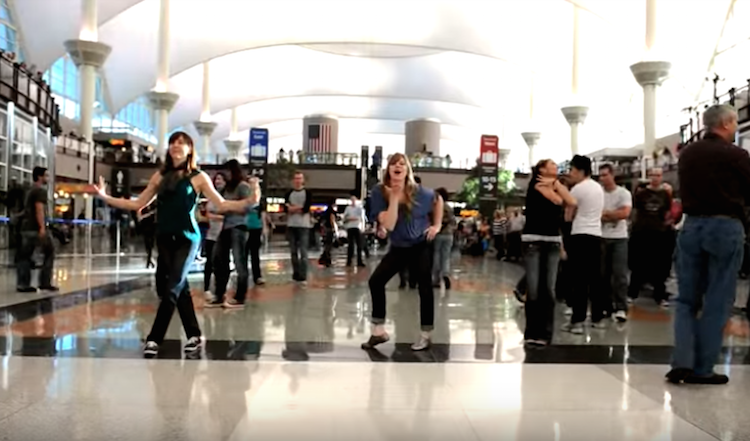 Flash Mob Breaks Out In Denver Airport — InspireMore