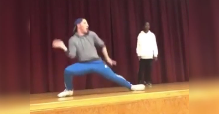 Student Challenges Teacher To Dance Battle - InspireMore