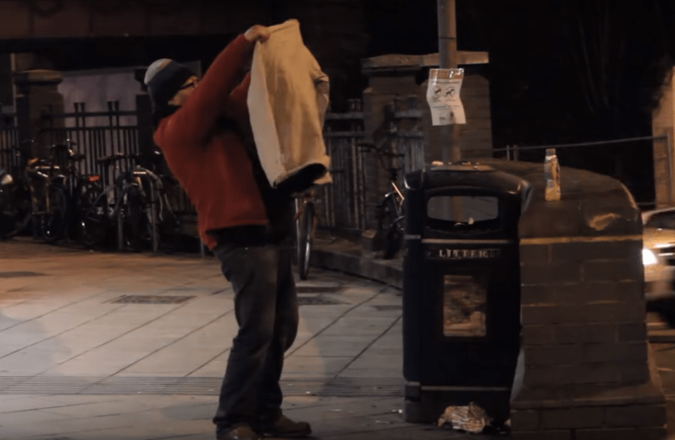 Homeless Man Dances With Joy After Receiving Coat— InspireMore