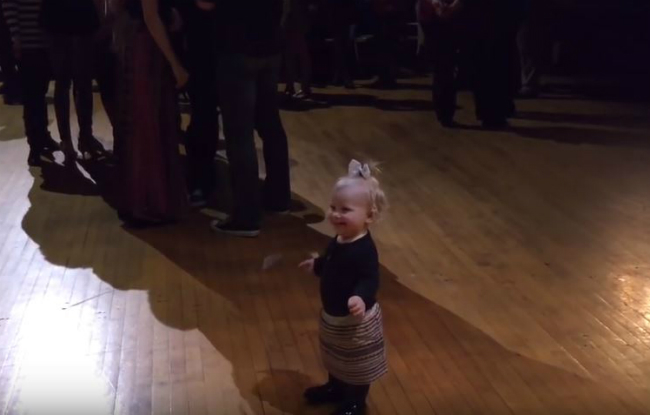 Toddler Refuses To Stop Dancing In Adorable Video – InspireMore