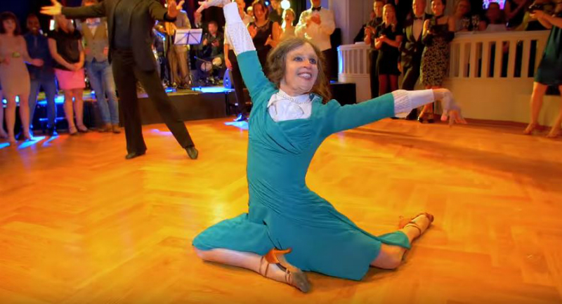 Salsa Champion Fools Dancers In Old Woman Disguise. -InspireMore