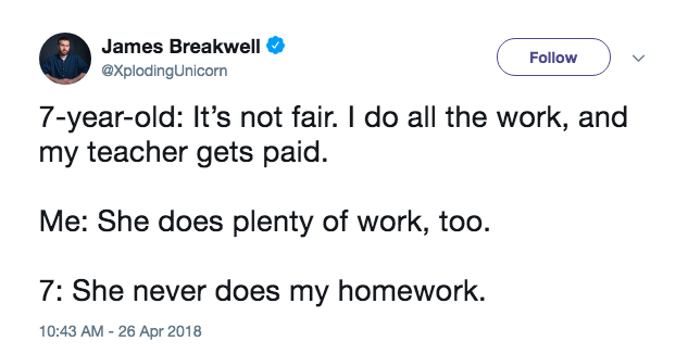 James Breakwell Tweets Daily Life With 4 Sassy Daughters — InspireMore