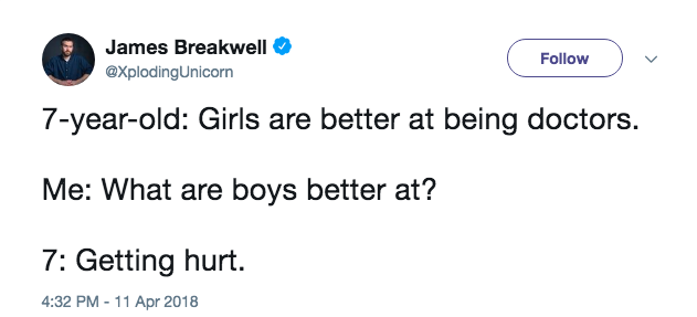 James Breakwell Tweets Daily Life With 4 Sassy Daughters — InspireMore