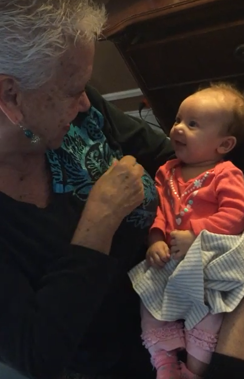 Deaf Grandma Teaches Deaf 9-Wk-Old Baby How To Sign, Their Precious ...