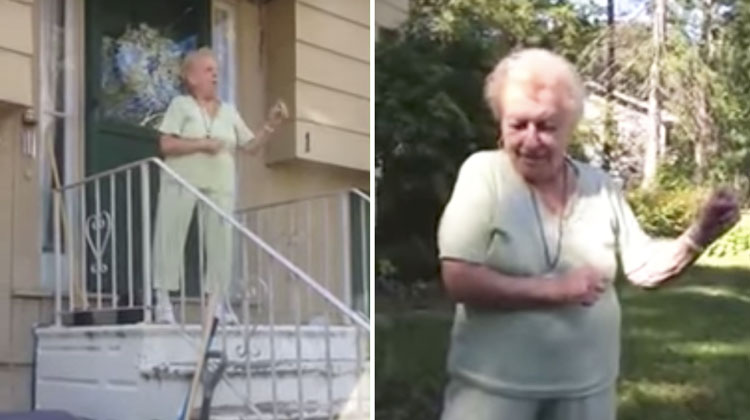 Granddaughter Blasts Music From Car, Funky Grandmother Can't Stop ...