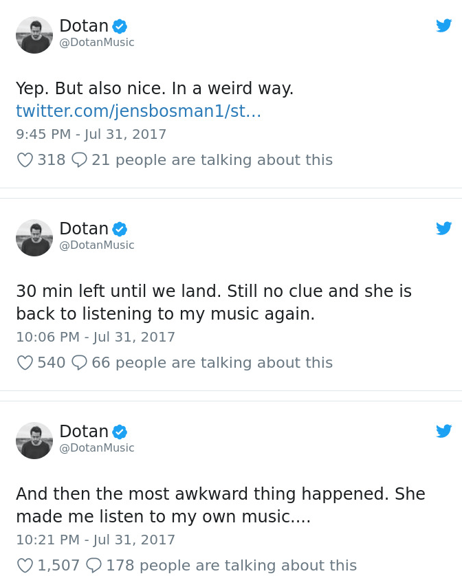 Clueless Fan Doesn't Recognize Singer Sitting Next To Her - InspireMore