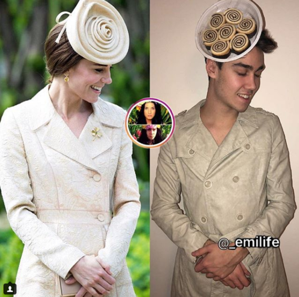 Emanuele Ferrari Recreates Outrageous Celebrity Outfits. -InspireMore