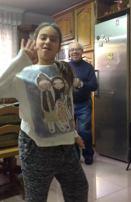 Grandpa Crashes Girl's "Despacito" Dance Video — InspireMore