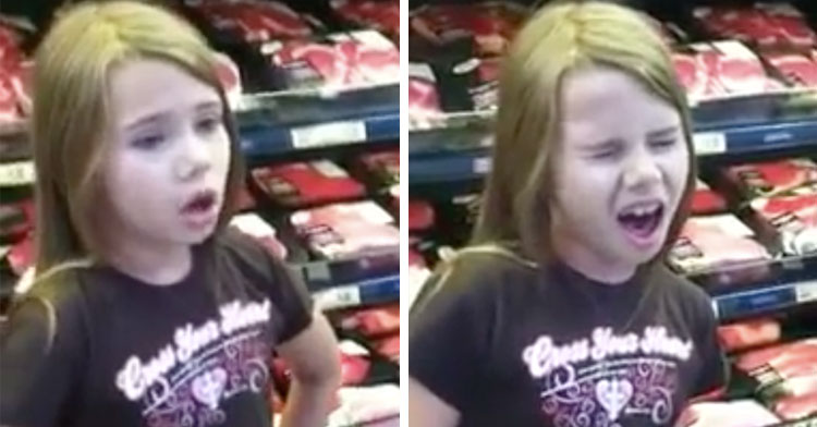 Kelsie Kee Sings Adele In Walmart Meat Section. -InspireMore
