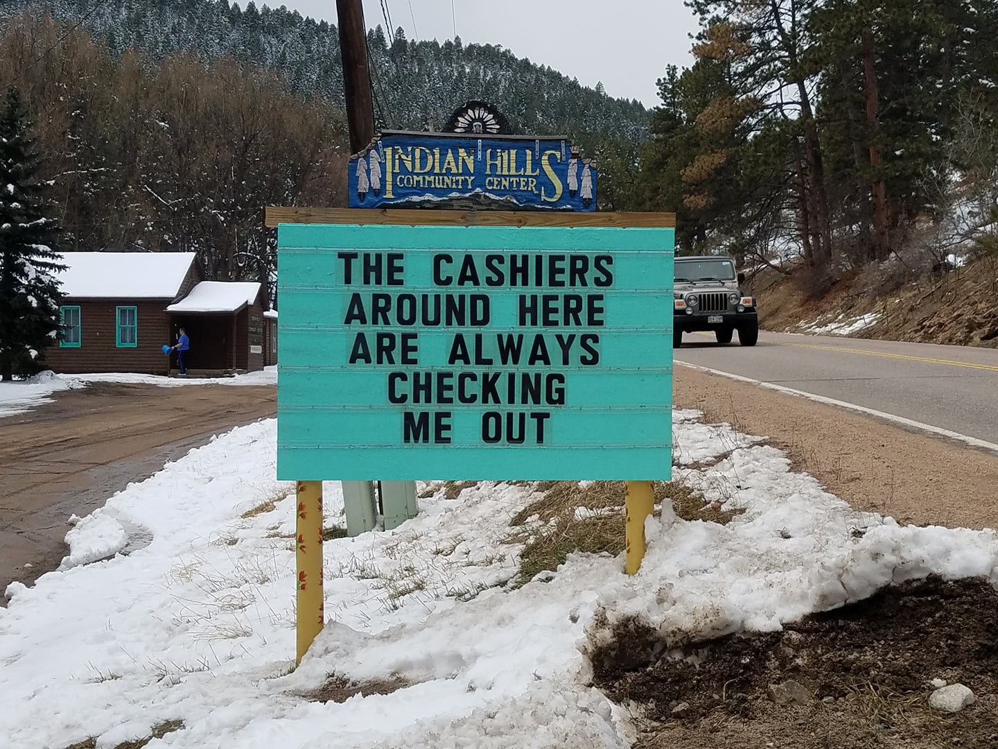Colorado Community Center Has Hilariously Punny Sign. -InspireMore
