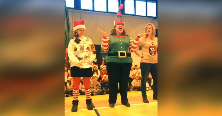 Elementary School Teachers Sing 12 Days Of Christmas Parody — InspireMore