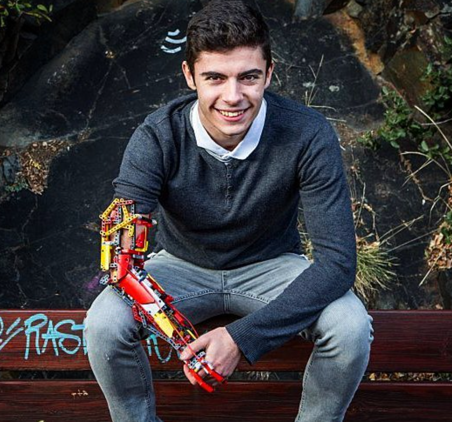 David Aguilar Builds Prosthetic Arm From Legos — InspireMore