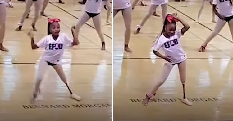 Jamiyah Robinson Goes Viral With Gymnastics Stunts. -InspireMore