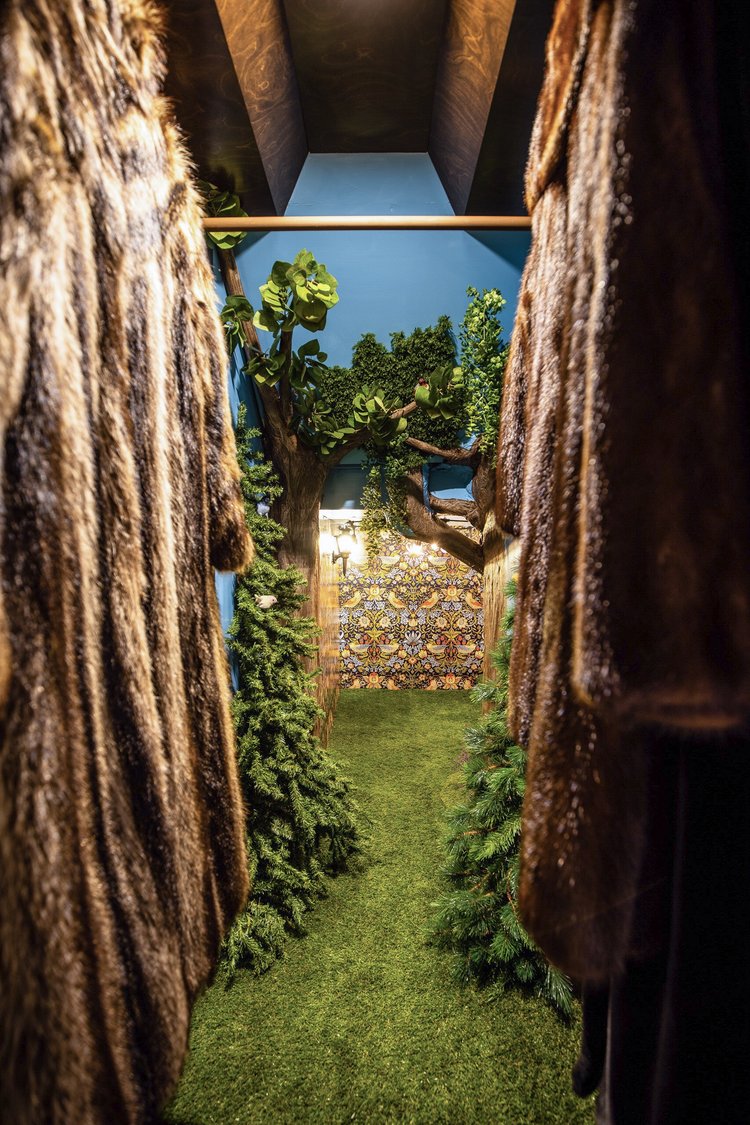 Interior Design Mom Creates Magical Narnia Playroom. -InspireMore