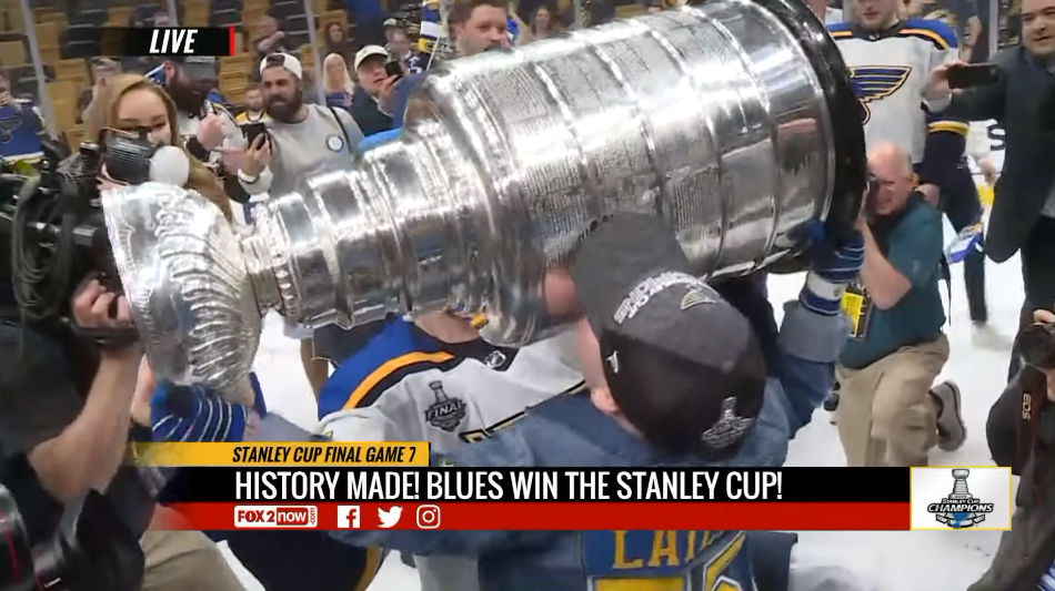St. Louis Blues Give 11-Yr-Old Fan Battling Disease Stanley Cup Ring ...