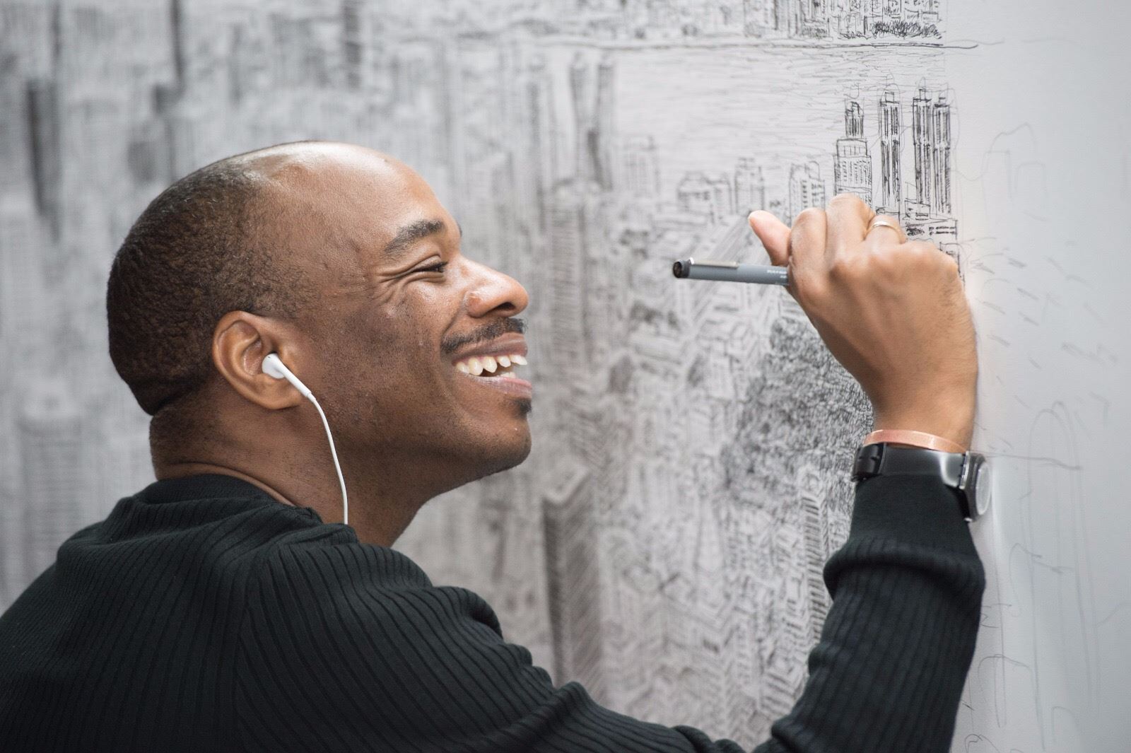 Artist With Autism Draws Breathtaking Cityscapes From Memory. -InspireMore