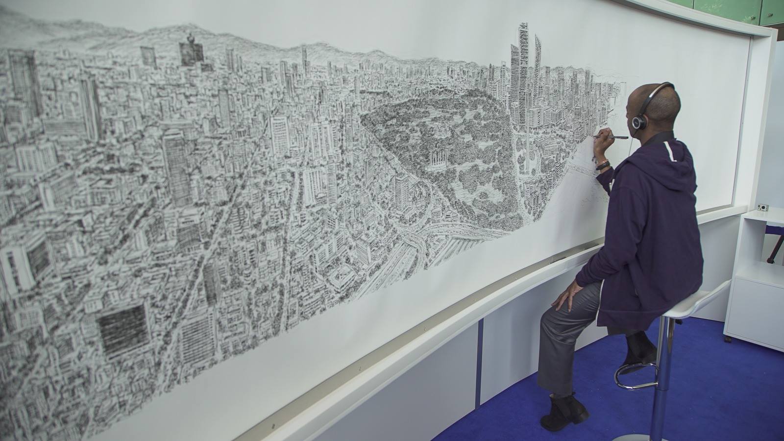 Artist With Autism Draws Breathtaking Cityscapes From Memory. -InspireMore