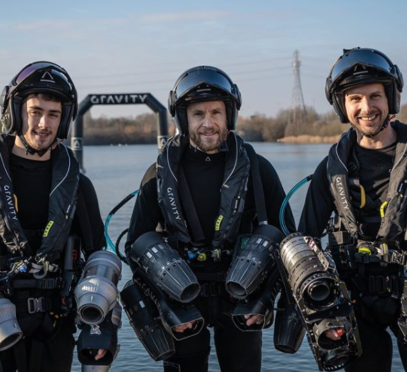 Richard Browning At Gravity Industries Creates Flying Jet Suit