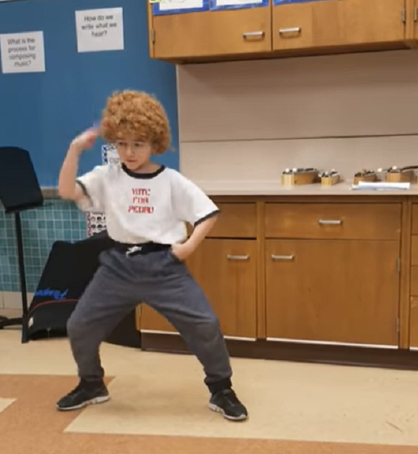 Judes Napoleon Dynamite Talent Show Routine. -InspireMore