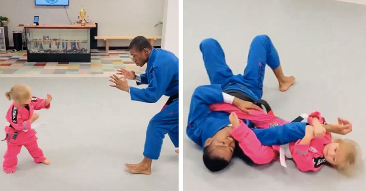 Adorable 3-Yr-Old Judo Student Takes Down Instructor In Viral Video ...
