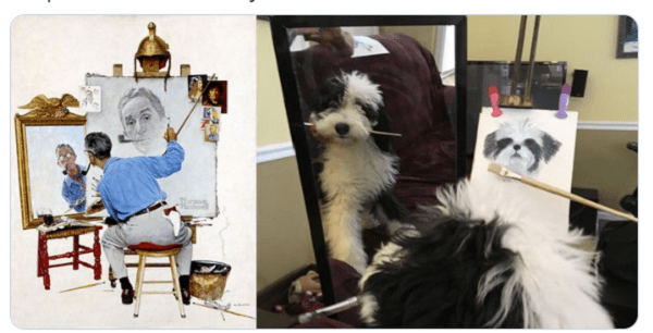 25 People Who Got Creative To Recreate Museum Art At Home. -InspireMore