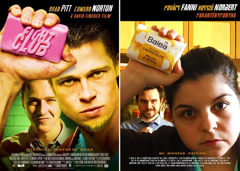 Creative Couple Hilariously Recreates Famous Movie Scenes During ...