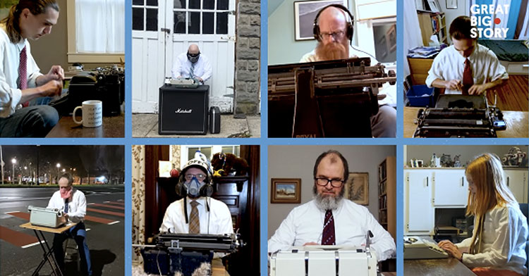 The Boston Typewriter Orchestra Just Released A Tippity-Tapping ...