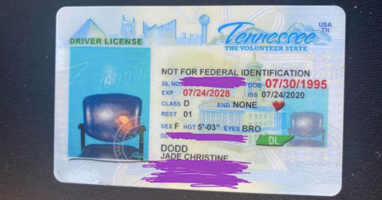 Woman Gets Hilarious Surprise When She Looks At Her New Driver's ...