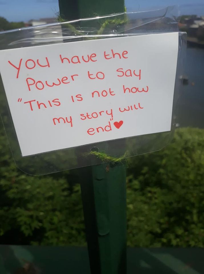 Woman Disperses "Messages Of Hope" That Save People From Suicide ...