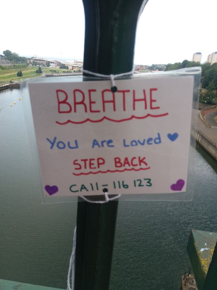 Woman Disperses "Messages Of Hope" That Save People From Suicide ...