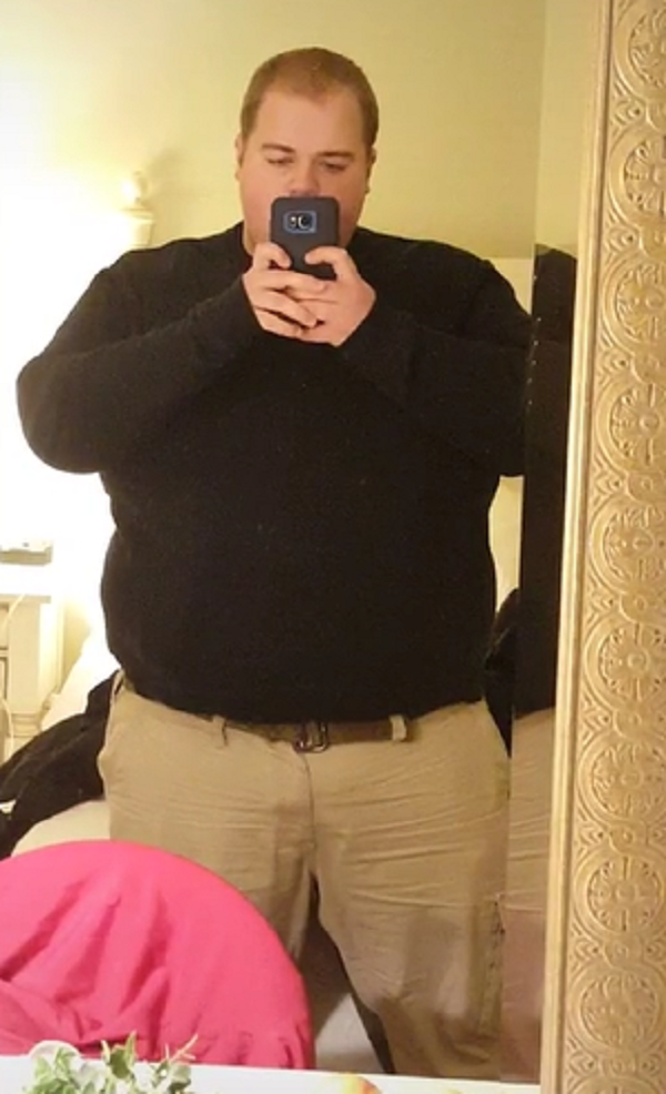 Overweight College Grad Adopts Dog & Drops 200 lbs. To Start New Life ...
