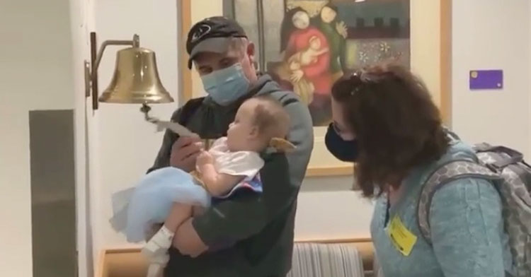 This Little Warrior Just Turned 2 And Celebrated By Ringing The Cancer ...