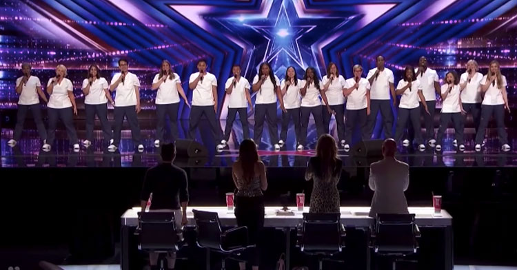 Health Care Heroes Earn Golden Buzzer With Tear-Jerking "Lean On Me ...