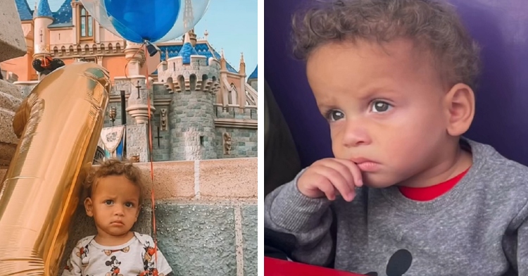 This Grumpy Baby Went To Disneyland And Hated Every Second Of It ...