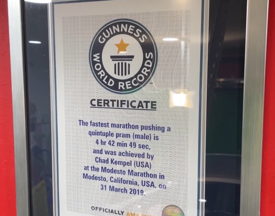"Anything Is Possible." Dad Sets Two Guinness World Records With ...