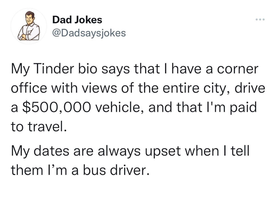 Bus Driver Dad Joke – InspireMore
