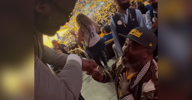 "It's Not The Watch. It's You…" Shaq Surprises Superfan During NBA ...