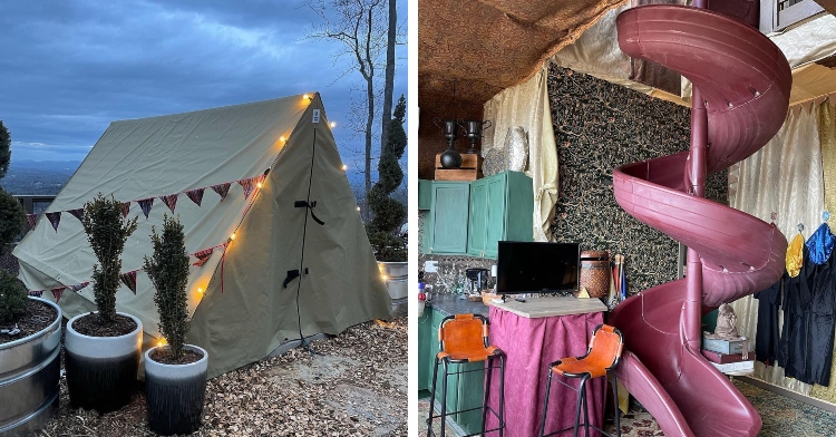 Cool Harry Potter Tent Airbnb Images