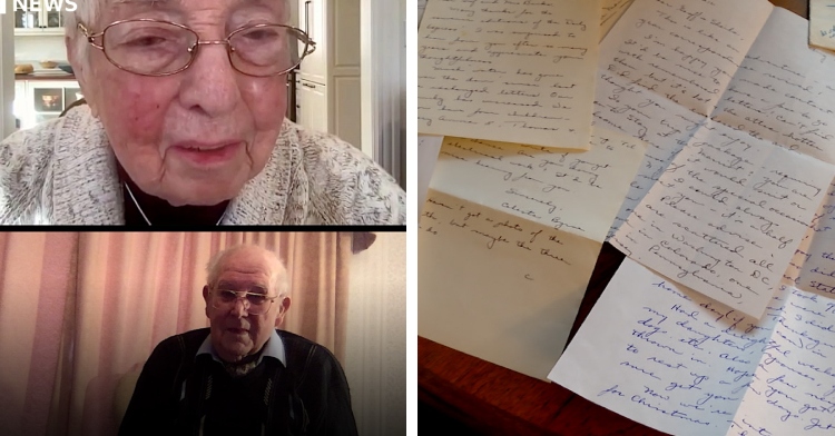 100-Yr-Old Pen Pals Discover "New Thing Called Zoom" To Continue 84-Yr ...
