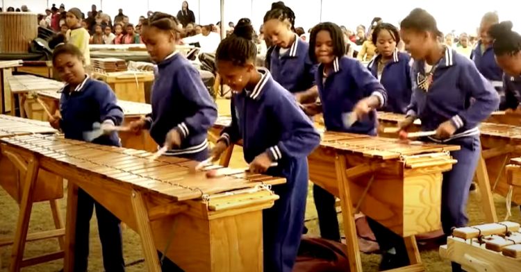 Watch This Incredible Student Marimba Band From South Africa Play ...