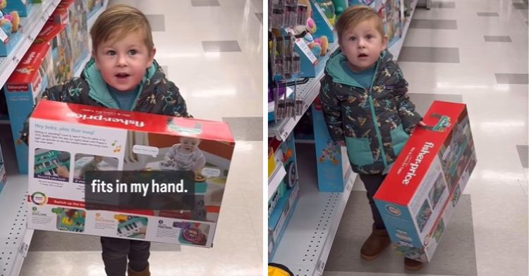 Adorable Kid Finds Clever Workaround To Dad's Toy Selection Caveat ...