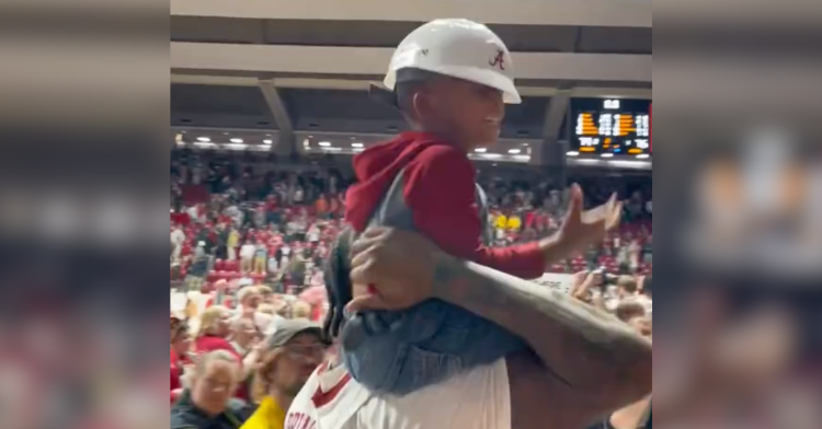 Alabama Basketball Player Creates Magical Moment For Young Fan ...