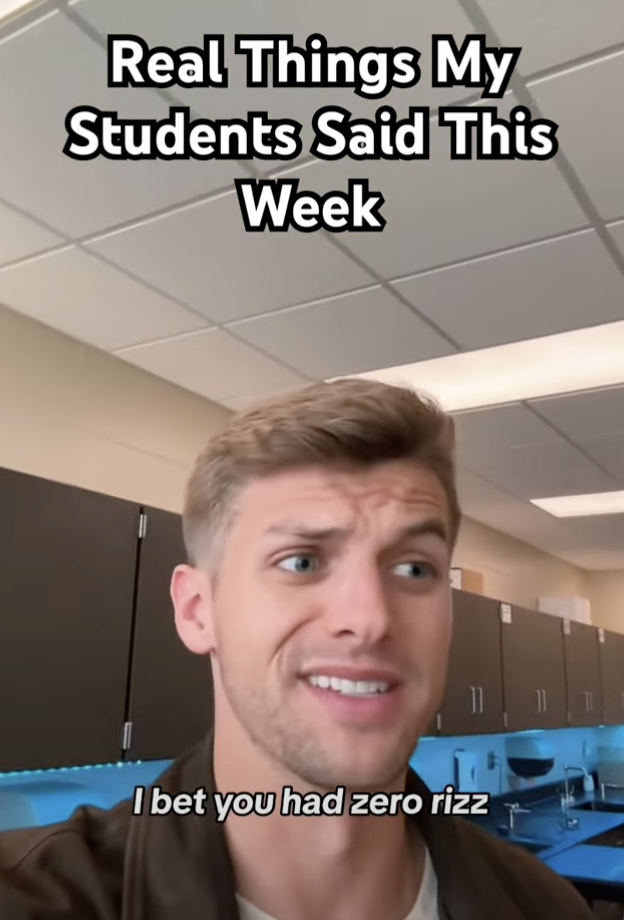 "Real Things My Students Said This Week."