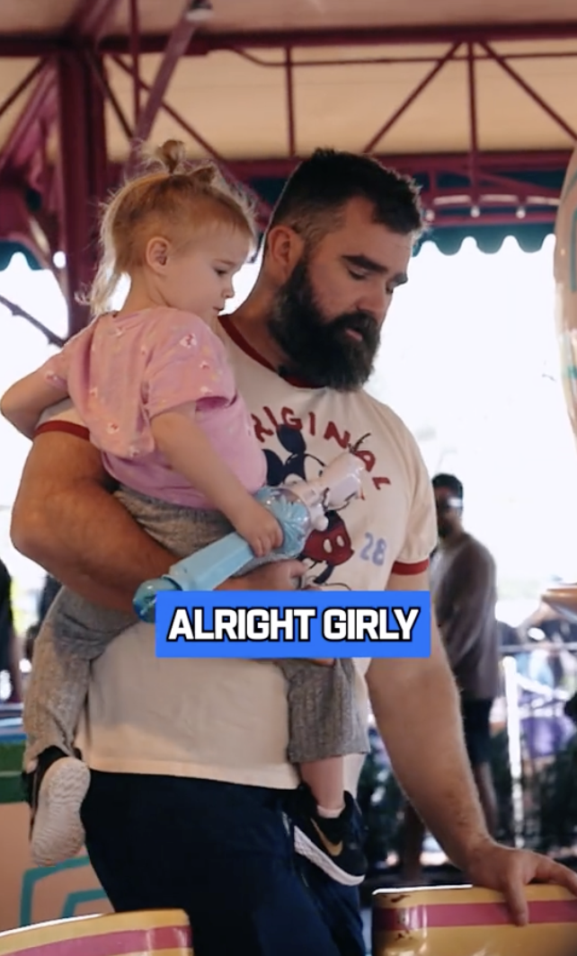 Jason Kelce Spinning In A Teacup With His Daughter Is Exactly As ...