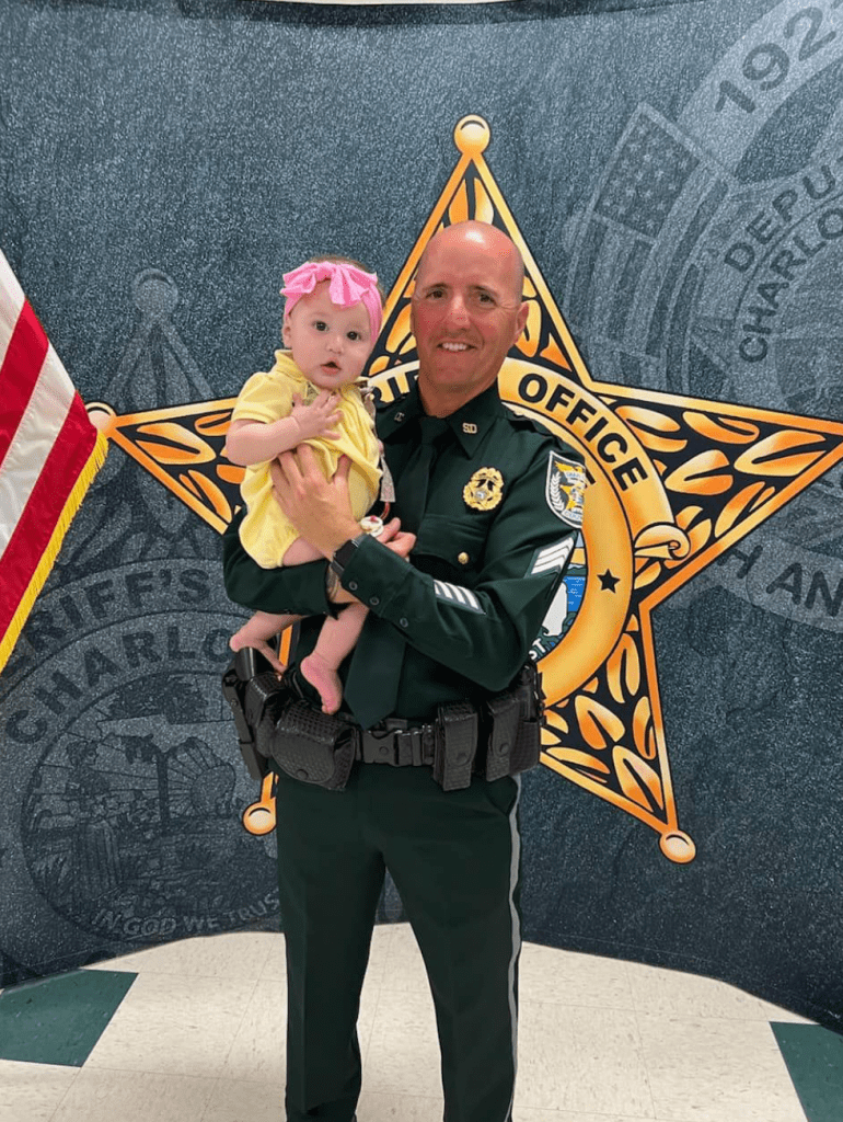 Sheriff's Deputy Reunites With Baby He Saved After Car Crash, "He's Our ...