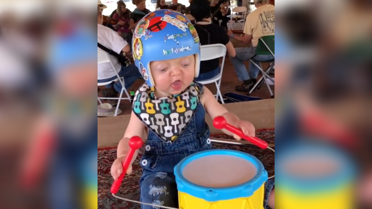 Tiny Drummer Boy Melts Hearts With ‘Bruh’ Face After His Solo is Cut Short